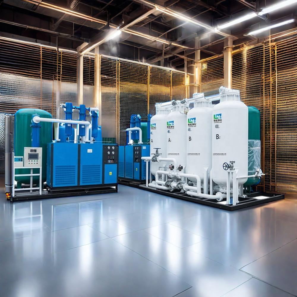 Pair Assembly Four Towers Oxygen Plant PSA Oxygen Generator